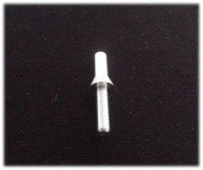 China Precise Machining CNC Aluminium Instrument Parts Tube Cap with M3 Screw Thread for sale
