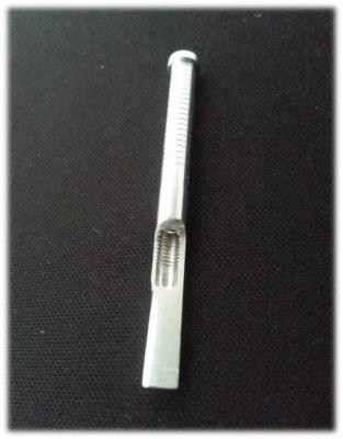 China Industrial CNC Aluminium Turned Parts 50mm Long Inner Screw Thread M3 for sale