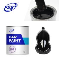 China 1K Solid Colors Automotive Paint Fast Drying High Gloss Finish 15-25um Coating Thickness for sale