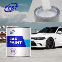 China E2 2K Solid White Automotive Paint - 40-60μm Coating Thickness with 2:1 Mix Ratio for Car Refinishing for sale