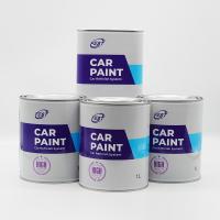 China E2 2K Solid White Automotive Paint - 40-60μm Coating Thickness with 2:1 Mix Ratio for Car Refinishing for sale