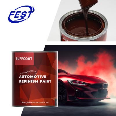 Cina Ingrosso 1K Colori solidi Vernice di auto rossa Vernice Easy Coat Vernice di auto in vendita