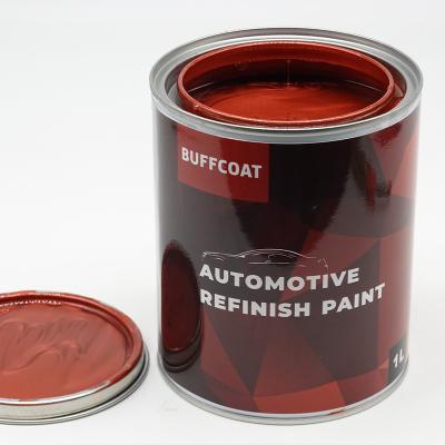 China Venda a retalho 1K Solid Colors Paint Vermelho Auto Paint Alta qualidade Auto Painting Spray à venda