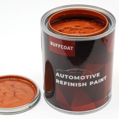China Bom preço 1K Perla pintura automóvel 1K Basecoat Car Refinish Orange Perla pintura carro pintura à venda