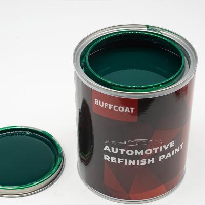 China Wholesale 1K Solid Colors Paint Good Price Green Paint Spray Paint Car Refinish Paint for sale