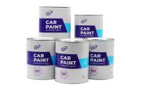 China 1K Solid Colors Automotive Paint Fast Drying High Gloss Finish 15-25um Coating Thickness for sale