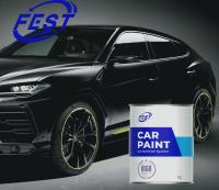 China 1K Solid Colors Automotive Paint Fast Drying High Gloss Finish 15-25um Coating Thickness for sale