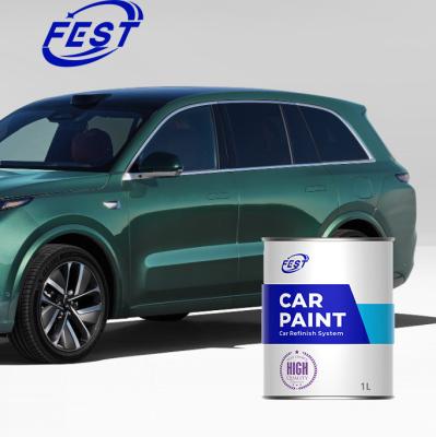 China Fest Brand From China Car Paint Factory Wholesalers Hot Sale 1K Deep Green for sale