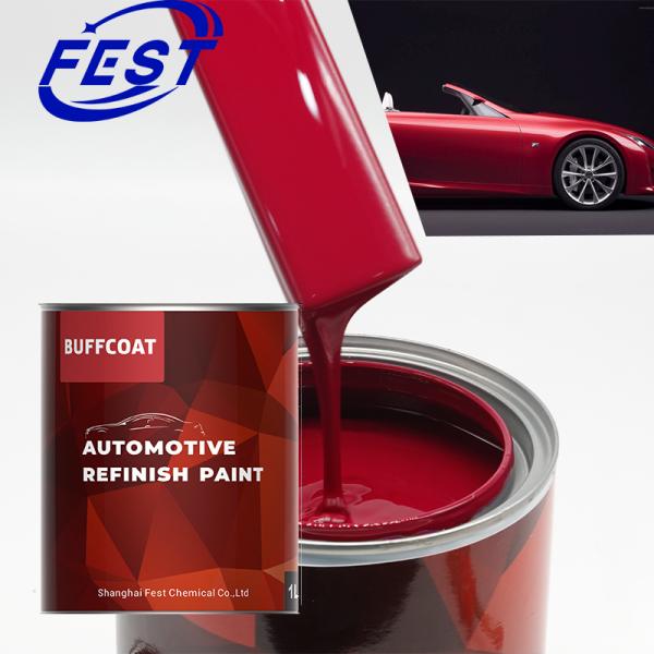 Quality China Factory Supplier Good Price 1K Red Auto Body Repair Car Paint for sale