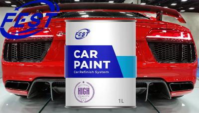 China Car Paint Suppliers Automotive Paints Refinish Acrylic 1K/2K Red for sale