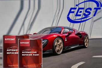 China Car Paint Suppliers Automotive Paints Refinish Acrylic 1K/2K Red for sale