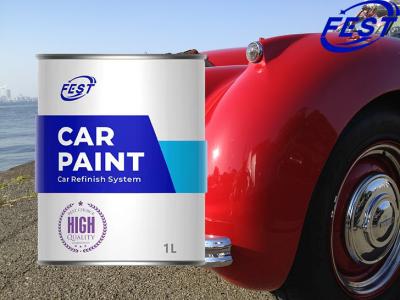 China Car Paint Suppliers Automotive Paints Refinish Acrylic 1K/2K Red for sale