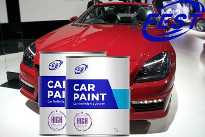 China Car Paint Suppliers Automotive Paints Refinish Acrylic 1K/2K Red for sale