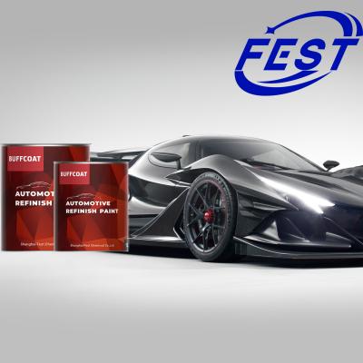 China Car Paint Suppliers Automotive Paints Refinish Acrylic 1K Black Auto Topcoat Pearl Color Spray Paint for sale