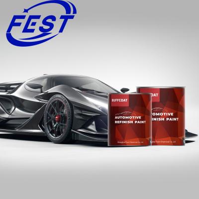 China Car Paint Suppliers Automotive Paints Refinish Acrylic 1K Black Auto Topcoat Pearl Color Spray Paint for sale