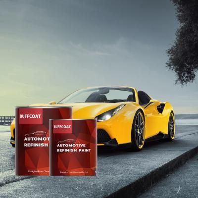 China Car Paint Suppliers Automotive Paints Refinish Acrylic 1K Yellow Auto Topcoat Pearl Color Spray Paint for sale