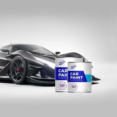 China Car Paint Suppliers Automotive Paints Refinish Acrylic 1K Black Auto Topcoat Pearl Color Spray Paint for sale