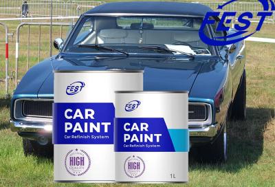 China Car Paint Suppliers Automotive Paints Refinish Acrylic 1K Black Auto Topcoat Pearl Color Spray Paint for sale