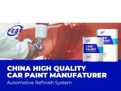 Fest 2K Brick Red Car Refinish Paint