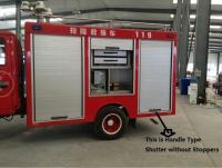 China Anodized Aluminium Security Roller Shutter for Fire Truck Door for sale