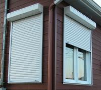 China Move up Automatic Aluminum Shutter Blade Roller Windows Garden doors for sale