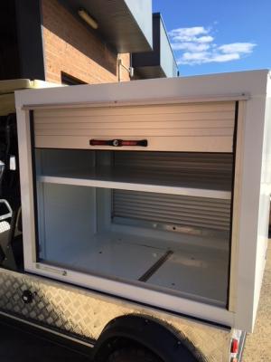 Automatic Aluminum Alloy Roller Shutter Door for Emergency Fire Truck