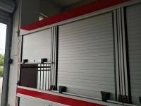 China Aluminium Security Silver Roller Shutter for Special Vehicles for sale