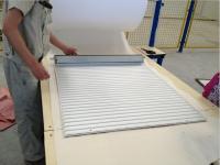 China Automatic Aluminum Roller Shutter Industrial Door for sale