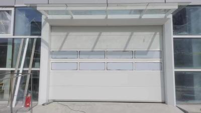 China Sectional Garage Doors with Spring Balance System for Easy Manual Operation for sale