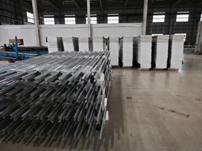 China Full Vision Customized Modern Fully Transparent Insulated Segmented Elevated Aluminum Frame Transparent Garage Door for sale