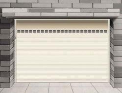 China Industrial Automatic Electric Steel Insulated PU Segmented Sliding Overhead Garage Door Te koop