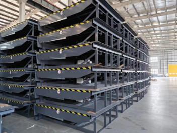 China Automatic Pit Hydraulic Dock Leveler With Customized Sizes And Loading Capacity For Warehouse Loading Bays for sale