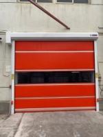 China Dedicated Frequency Conversion System Control Industrial Fast Door Fast Acting Roll Up for sale