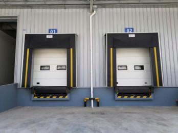 China Heavy Duty Hydraulic Dock Leveler Warehouse Loading Bays Automatic Control for sale
