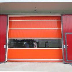 China Insulated PVC High Speed Door Speed Closing 0.6-0.8m/s Superior Thermal Insulation PVC Red for sale