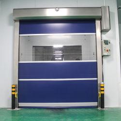 중국 맞춤형 내후성 PVC 고속 도어 방한 창문 자동 트랙 리셋 성능 판매용