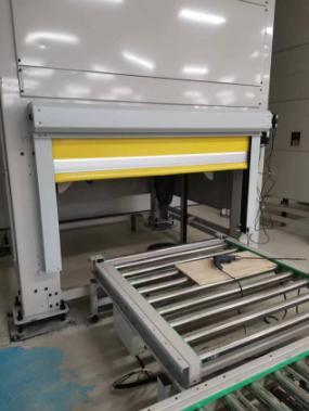 China High Speed Spiral Door with High Frequency Opening 1000-1500 Times/Day and Customizable Speed up to 2m/s for Industrial Use for sale