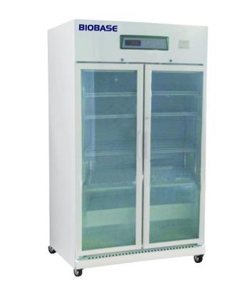China 2-8 Degree Four Types of Capacity Double Door Medical Refrigerator for sale