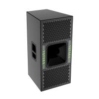 China VATASA Dual 12 Inch Powered Point Source Speaker 800W PA System for Auditorium Plaza for sale