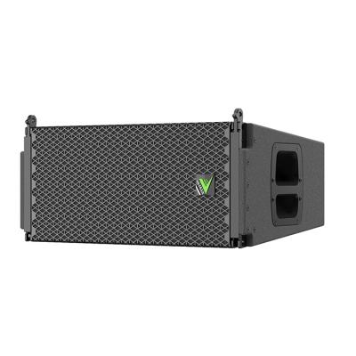 China 600W Custom Box 10 Inch Line Array Dual Black Stonetex Paint for sale
