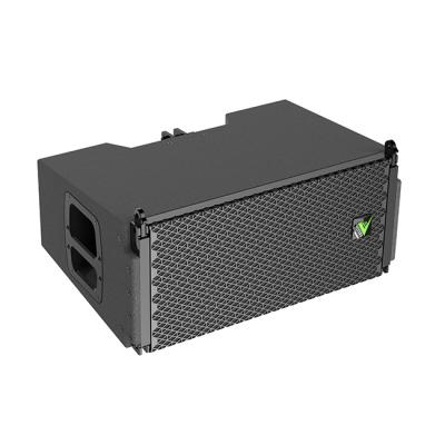 China 600W Custom Box 10 Inch Line Array Dual Black Stonetex Paint for sale