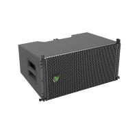 China 10 Inch Single Line Array Speaker 300W Indoor Outdoor Black Sound System for sale
