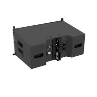 China 10 Inch Single Line Array Speaker 300W Indoor Outdoor Black Sound System for sale