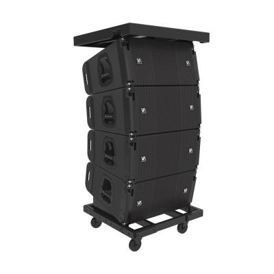 China Array de líneas exteriores de VA Pa altavoces 500W 10 pulgadas Array de líneas coaxial en venta