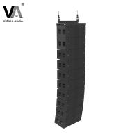 China VA 3-Way Line Array Speakers 1800W Pa Line Array Sound System 145dB SPL 90 Degree Coverage for sale