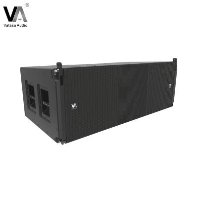 China 1830W Dual 15 Inch Line Array Stage Speaker Horizontal Coverage Angle for sale