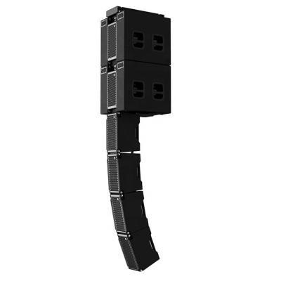 China Coaxial Active Line Array Dual 8 Inch 380W Church Line Array Speakers for sale