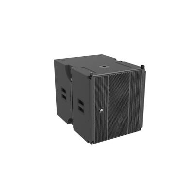 China VA Stage Dual 15 Inch Subwoofer Passive 1000w Subwoofer Small Volume for sale