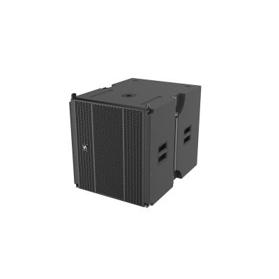 China VA Stage Dual 15 Inch Subwoofer Passive 1000w Subwoofer Small Volume for sale
