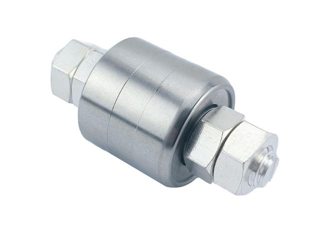 Side view of W1M300ST high current slip ring demonstrating compact design